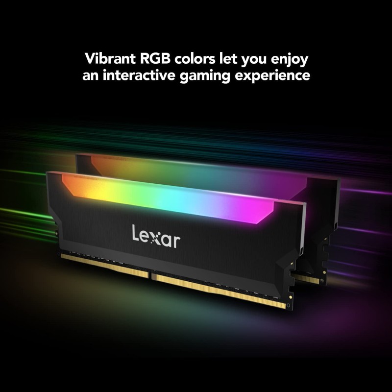 LEXAR Hades 16GB DDR-4 RGB 3600MHz Memory KIT (8GBX2) | Taipei For ...
